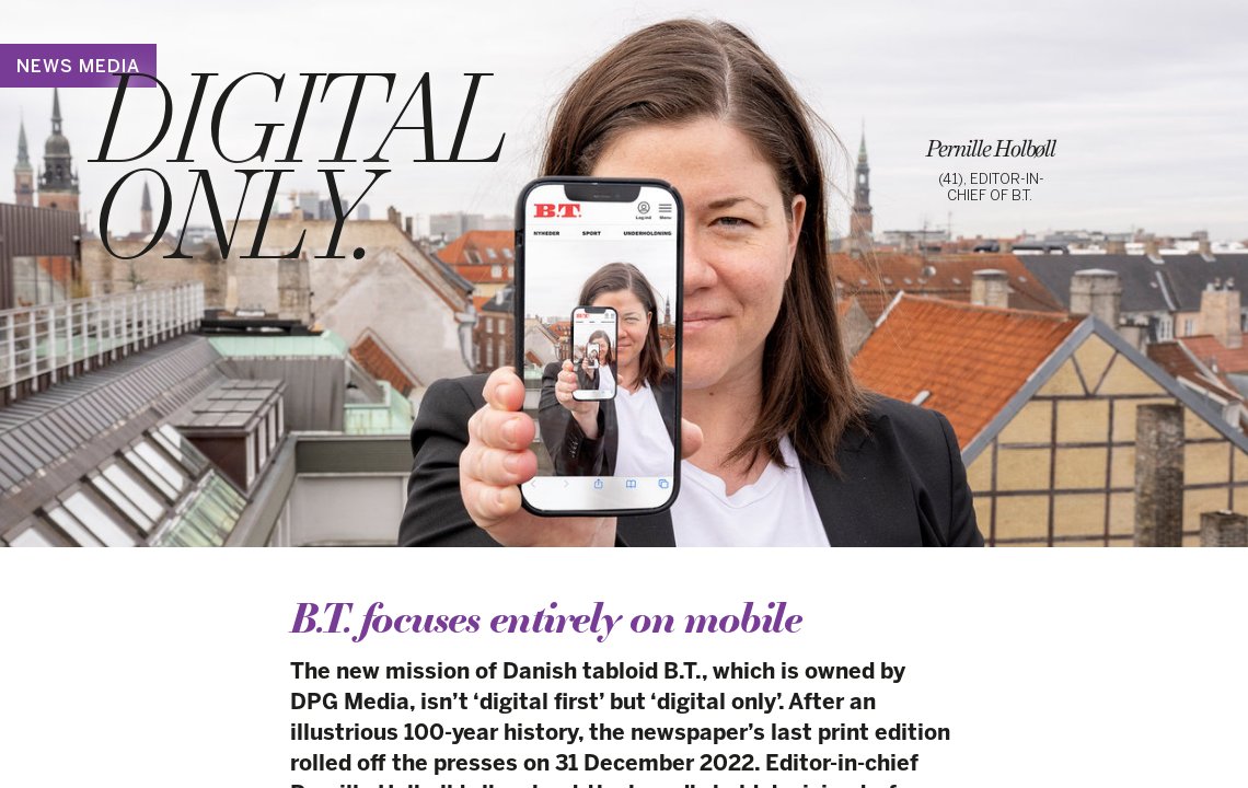 Digital only - DPG Media Annual Report 2022